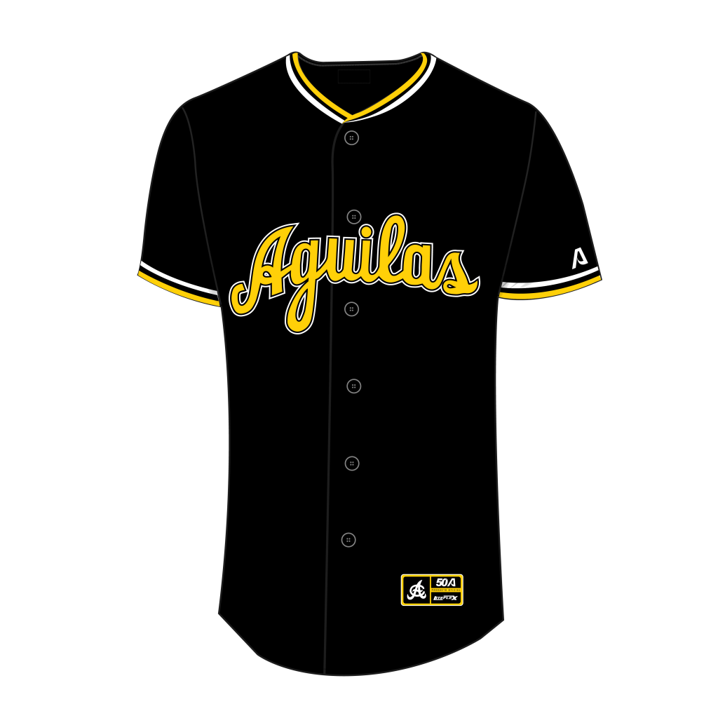 JERSEY OFICIAL TRADICIONAL NEGRO ÁGUILAS CIBAEÑAS. - LIDOM Shop ...
